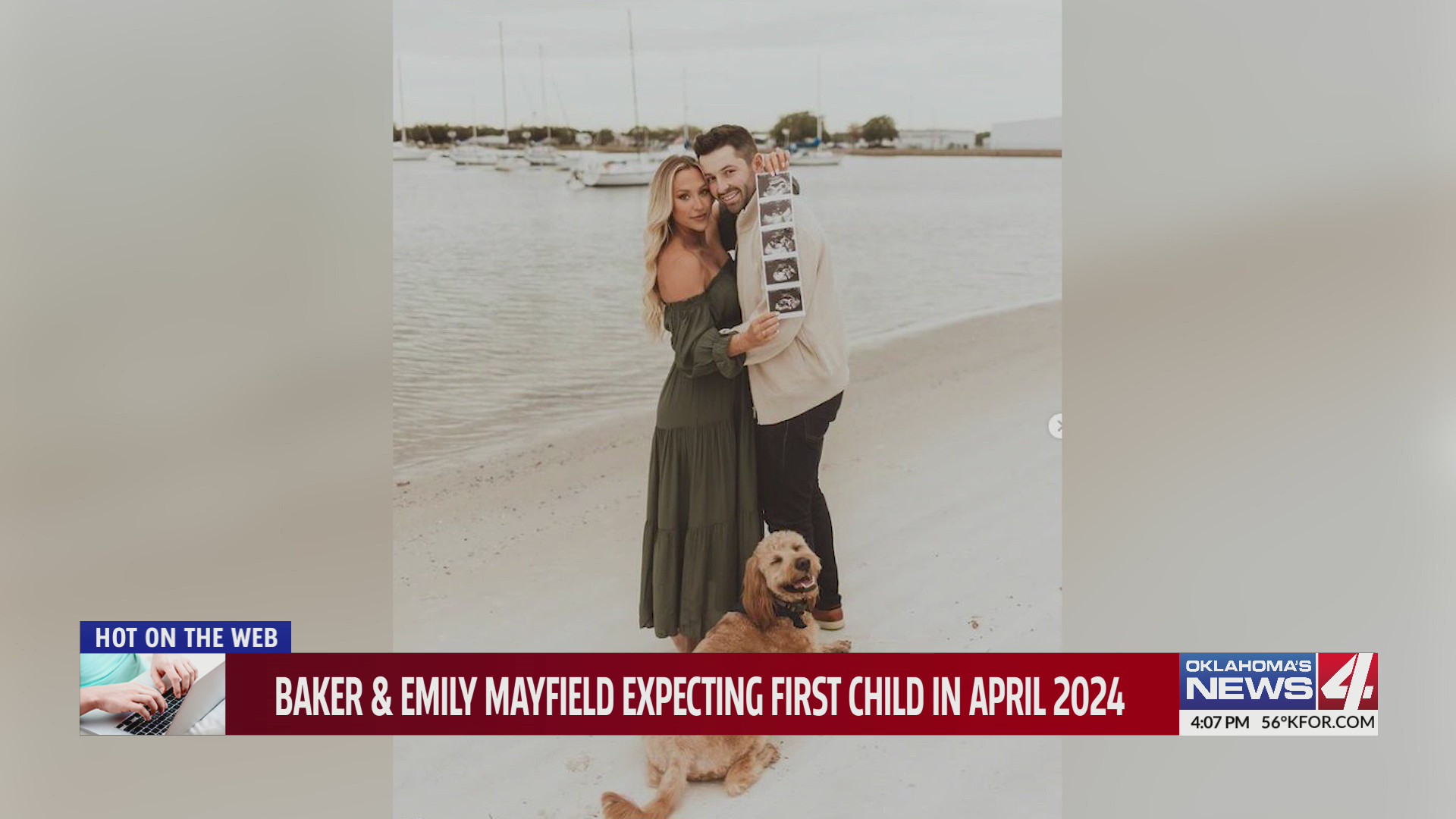 It’s a girl! Baker, Emily Mayfield announce pregnancy – KFOR.com ...
