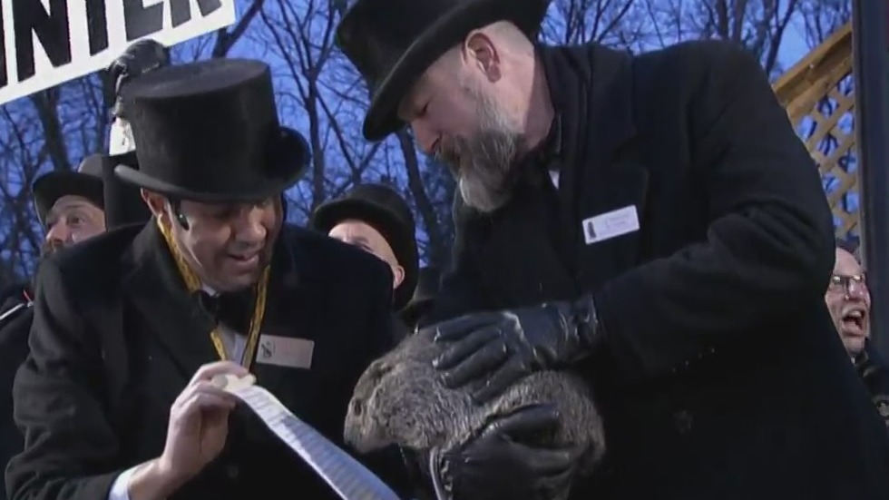 Punxsutawney Phil predicts early spring for Groundhog Day 2024 ...