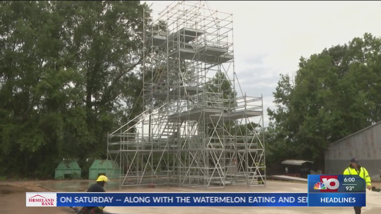Ruston Fire Department gets new fire training tower – KTVE ...