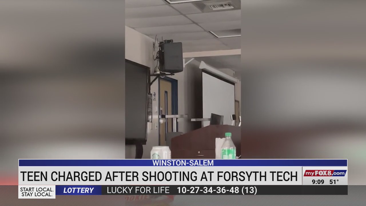 Teen charged after Forsyth Tech shooting – FOX8 WGHP