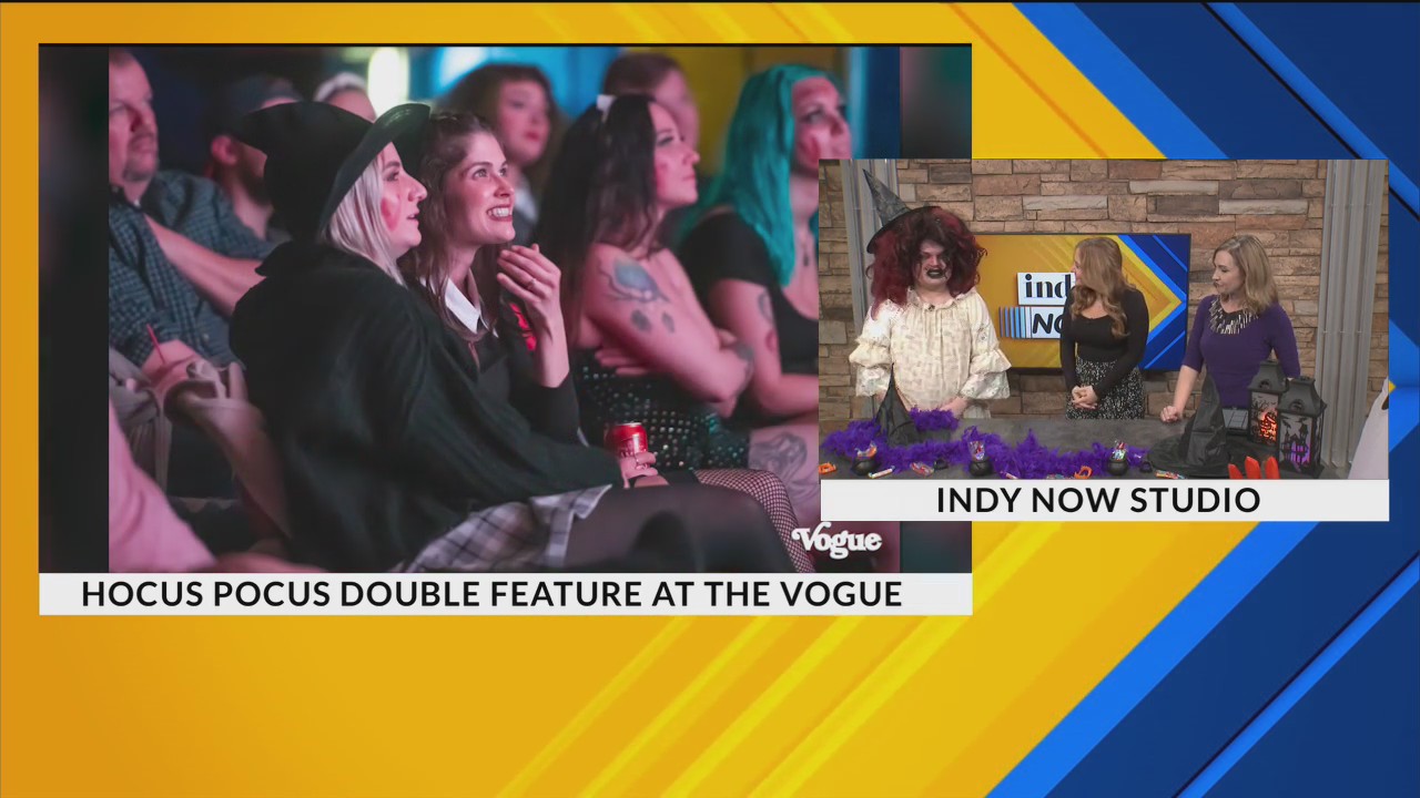 Indy Now, October 18th: Hocus Pocus Double Feature with The Vogue! – Fox 59