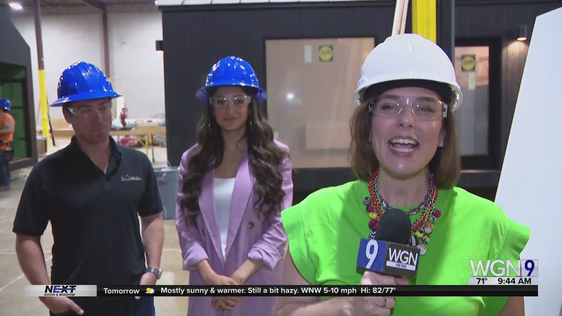 Around Town – My Cabin, PreFabPads – WGN-TV