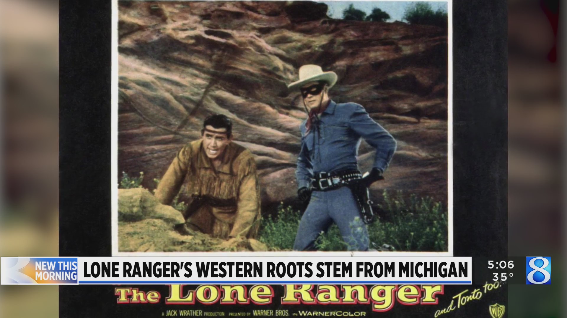 The western roots of ‘The Lone Ranger’ tied to Michigan – WOODTV.com