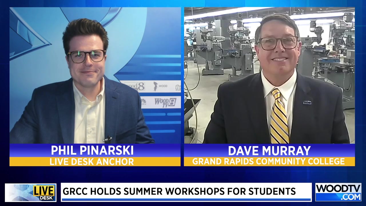 GRCC holding summer workshops for students – WOODTV.com