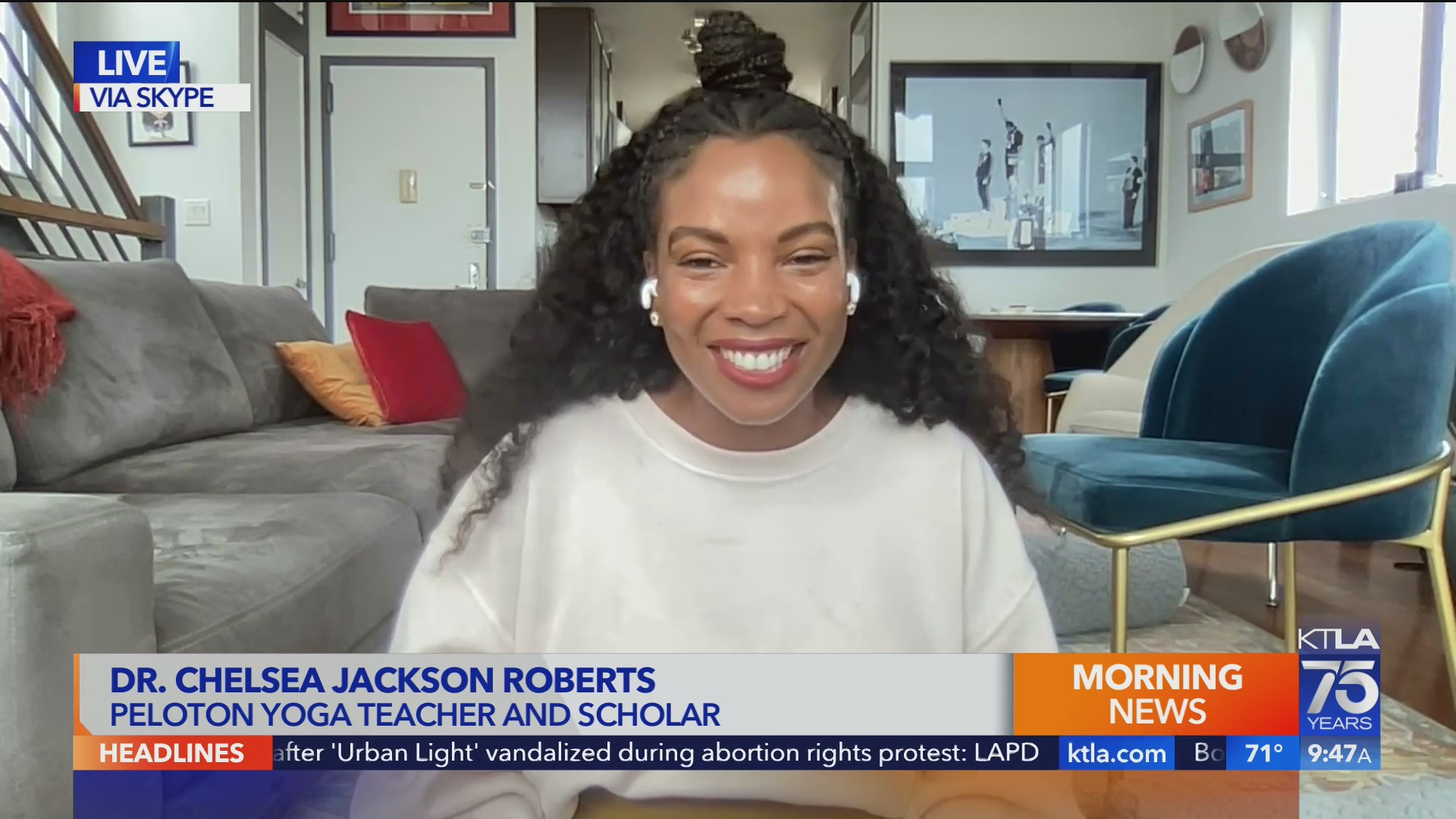 Dr. Chelsea Jackson Roberts shares yoga poses for a restful night’s ...