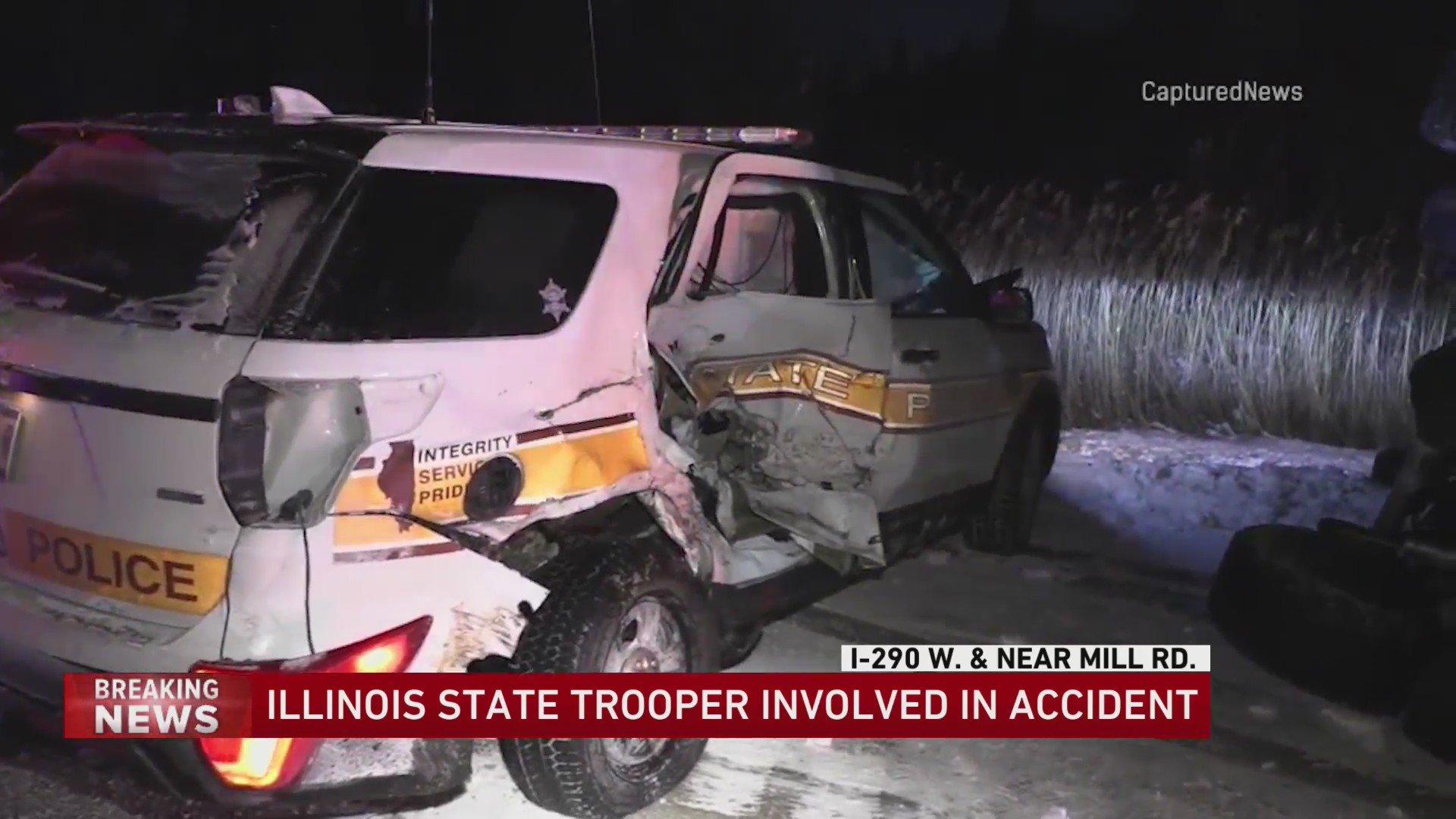Illinois State trooper involved in accident – WGN-TV