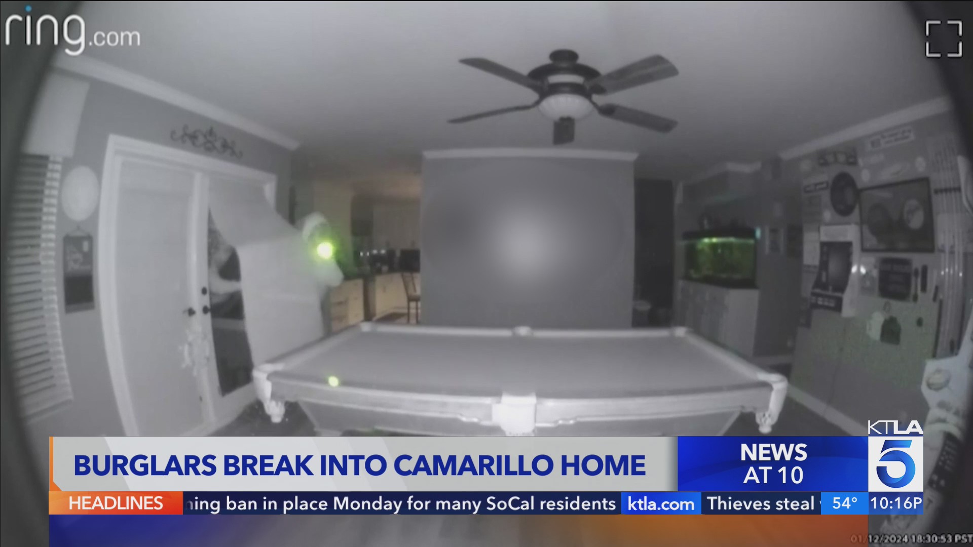 Burglars ransack home in Camarillo – KTLA