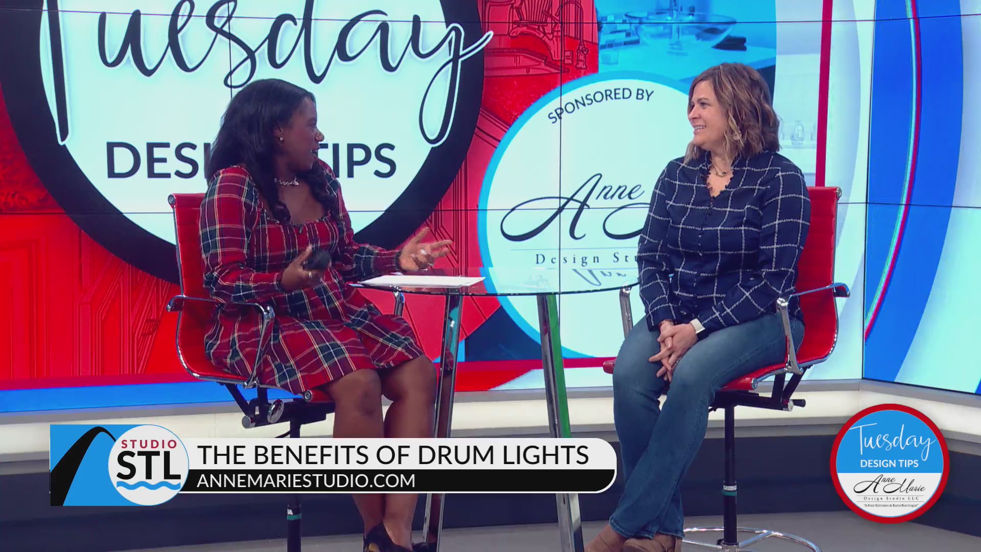 No hum-drum lighting here, the beauty of drum lights with Anne Marie ...