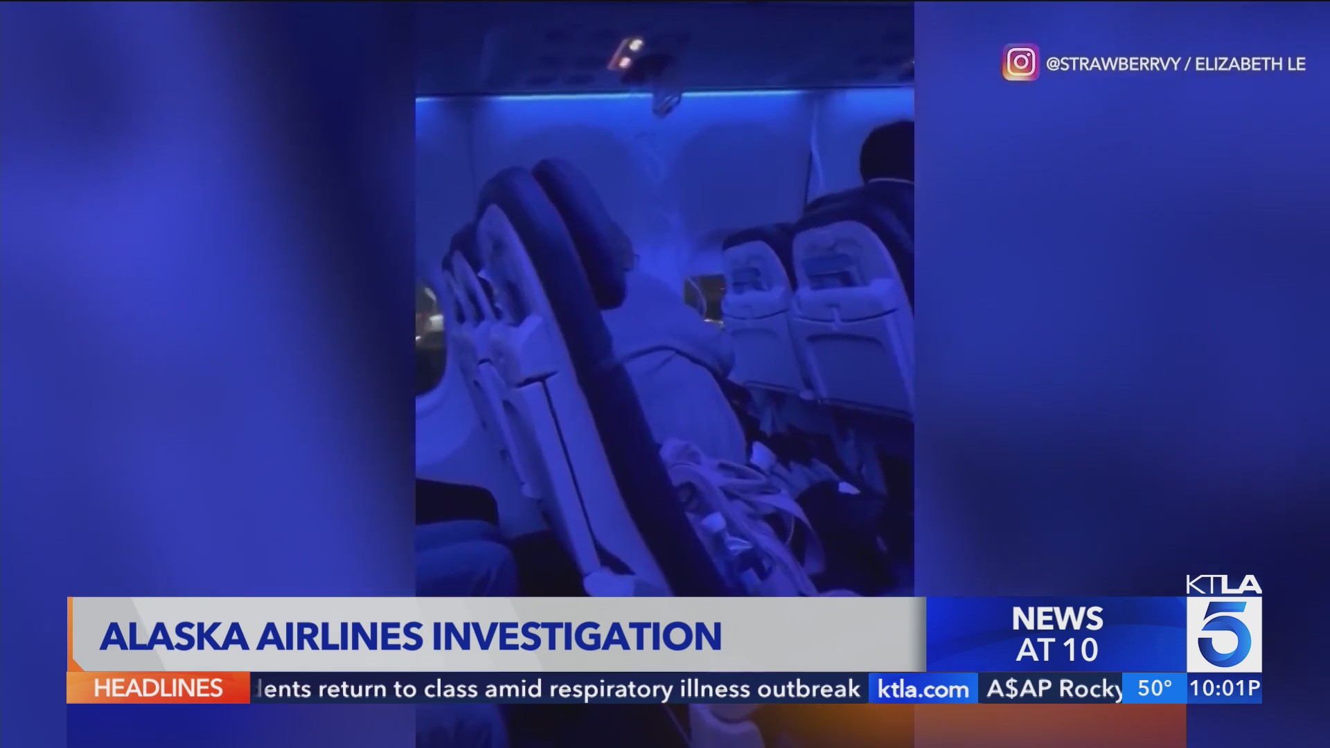 Investigation into mid-air explosion on SoCal-bound Alaska Air flight ...