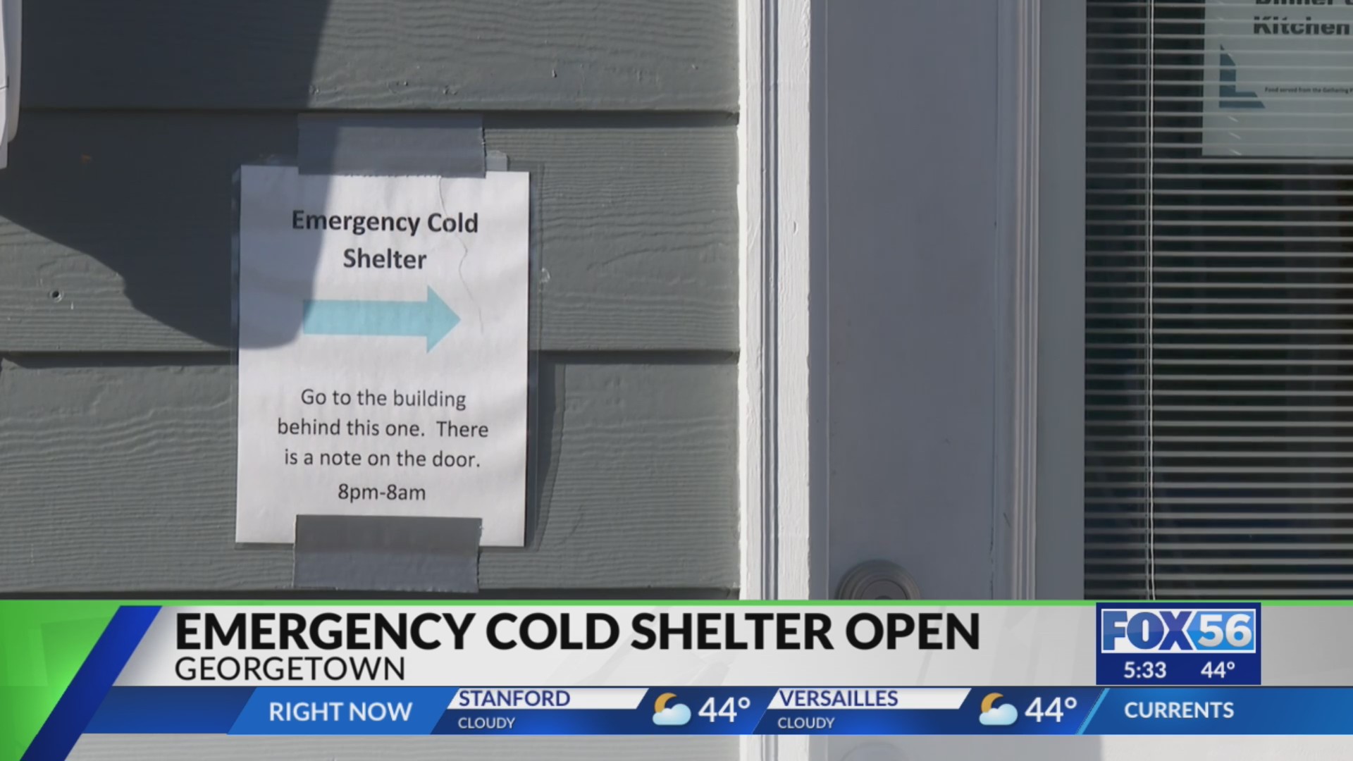 “No one will be turned away”: Emergency cold shelter opens in ...
