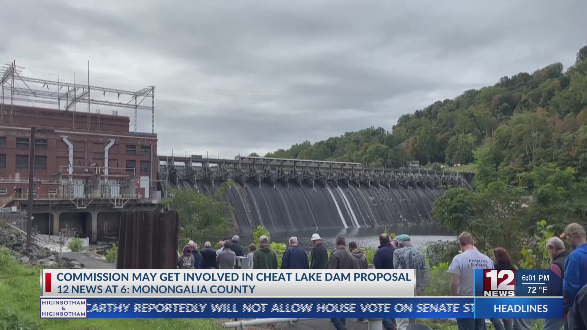 Commission may get involved in Cheat Lake dam proposal – WBOY.com