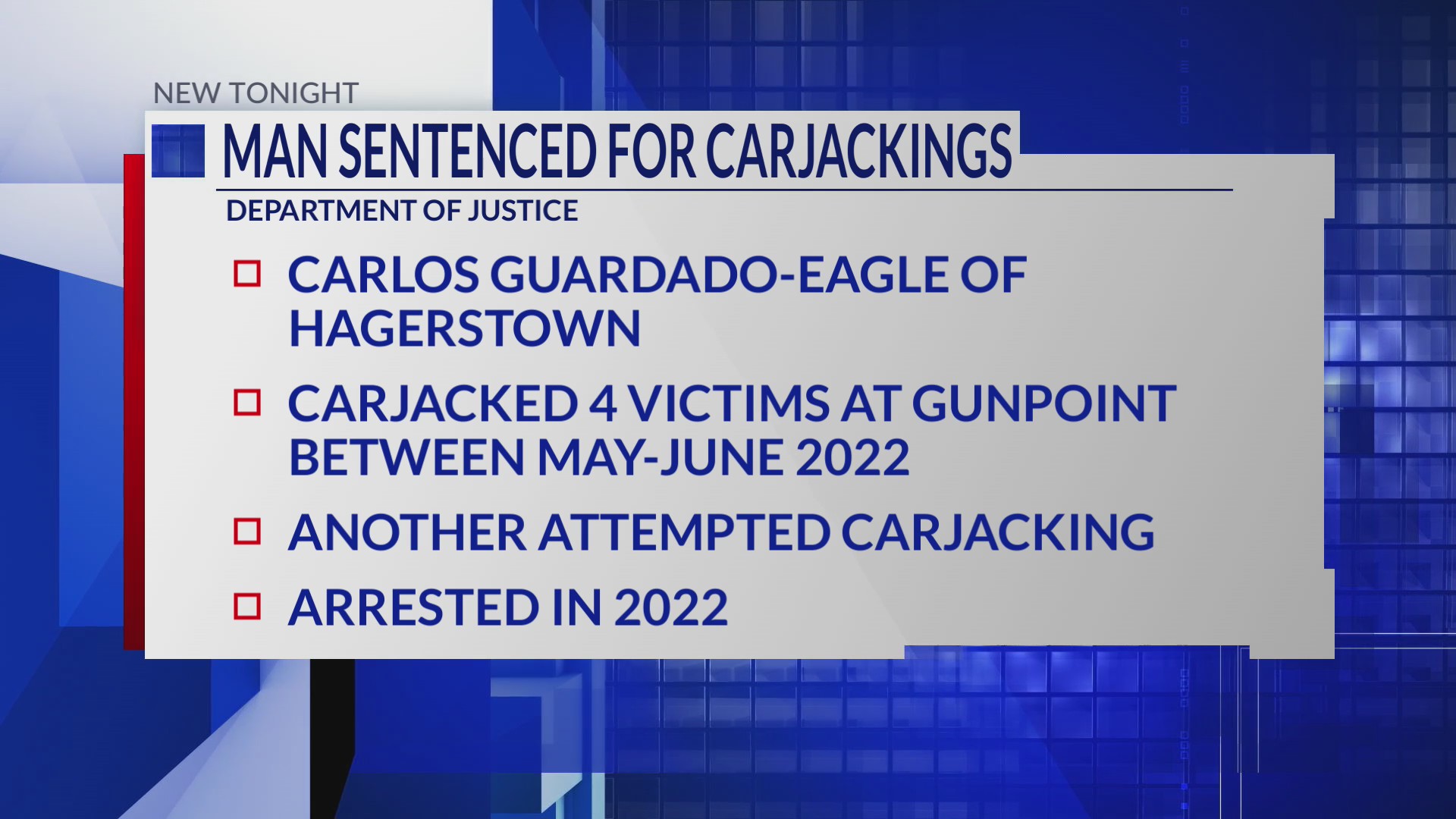Hagerstown Man Arrested For String Of Armed Carjacking S Across The Dmv