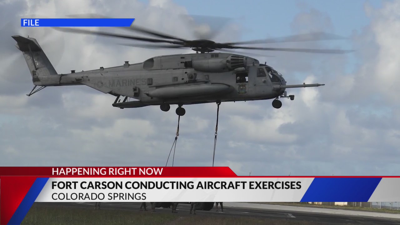 Fort Carson conducting aircraft medical exercises – FOX21 News Colorado