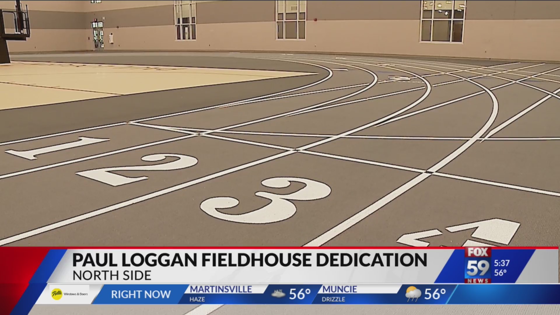 Paul Loggan Fieldhouse Dedication – Fox 59