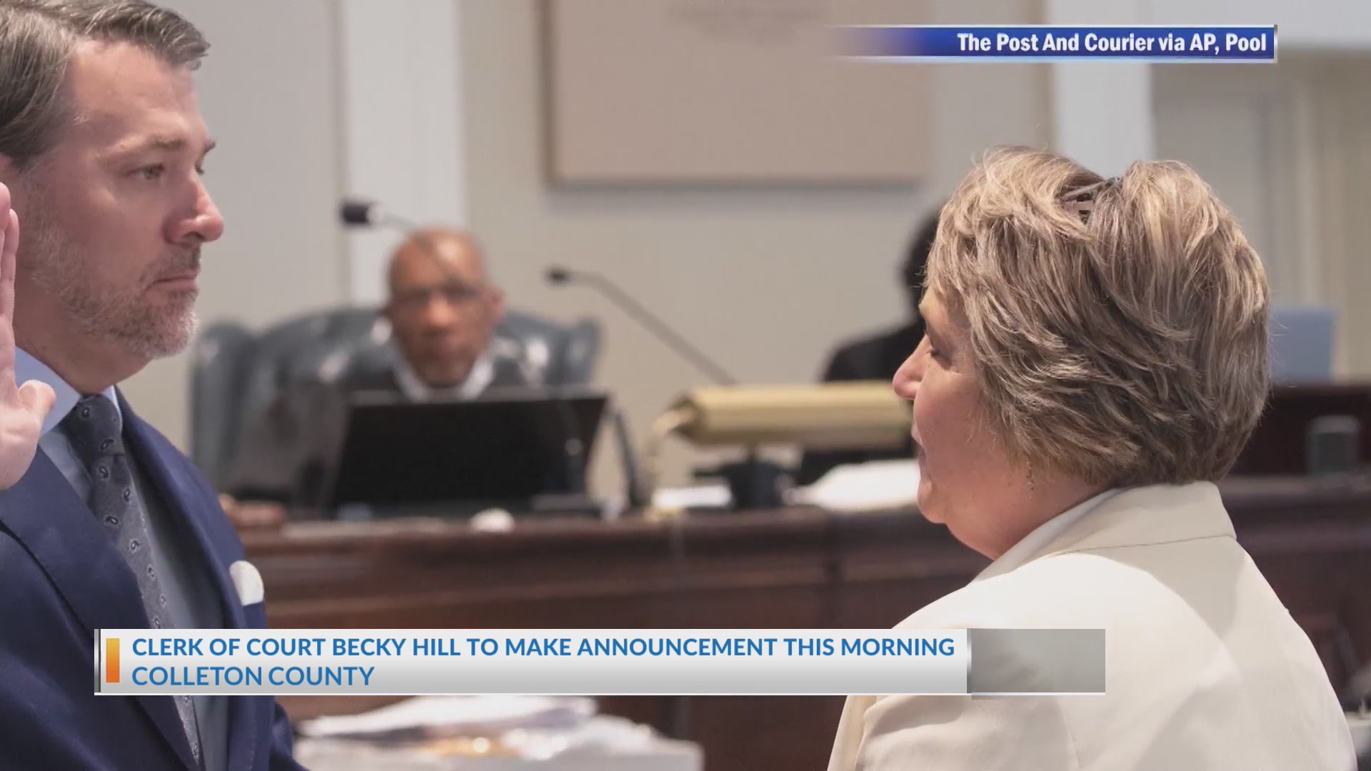 Beck Hill to make announcement outside Colleton County courthouse ...