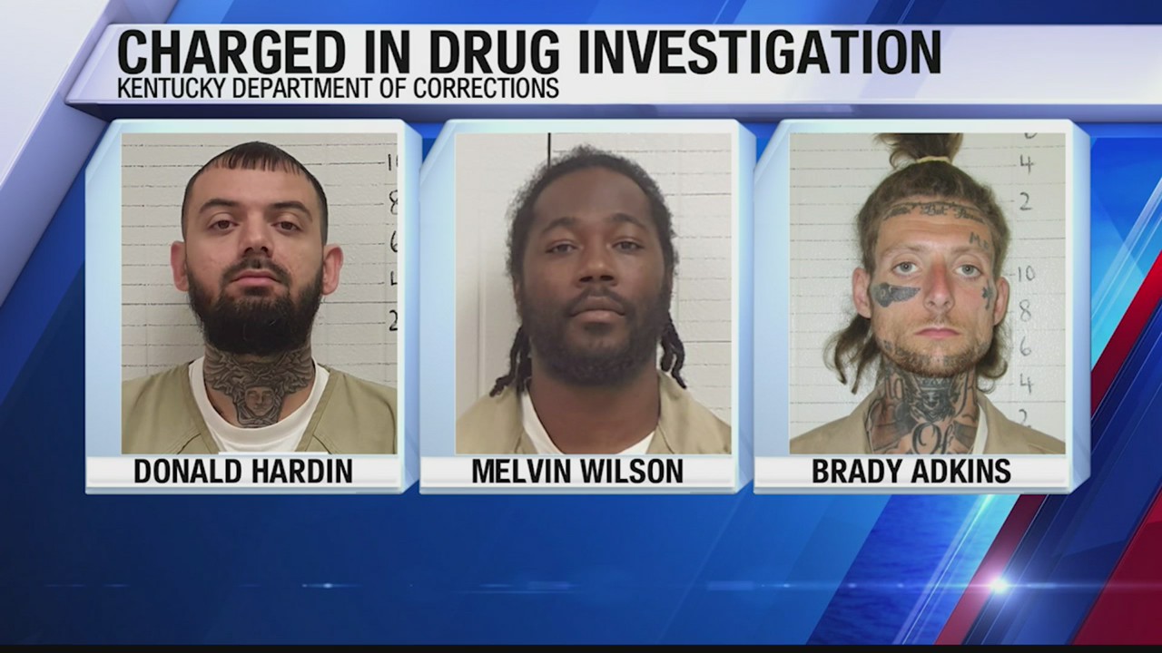 3 Prison Inmates Charged in Drug Investigation – Eyewitness News (WEHT ...
