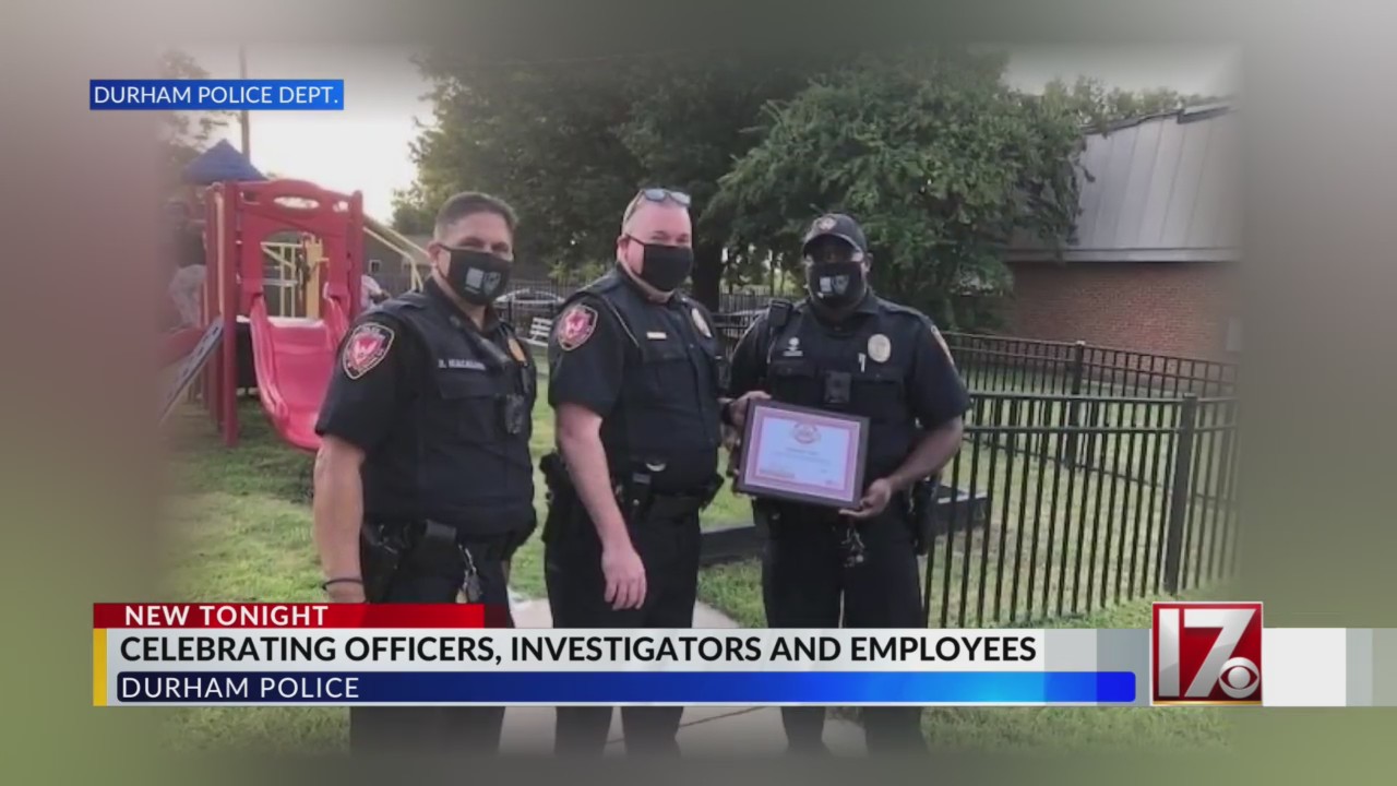 Dozens of Durham Police officers honored, including one who saved five ...
