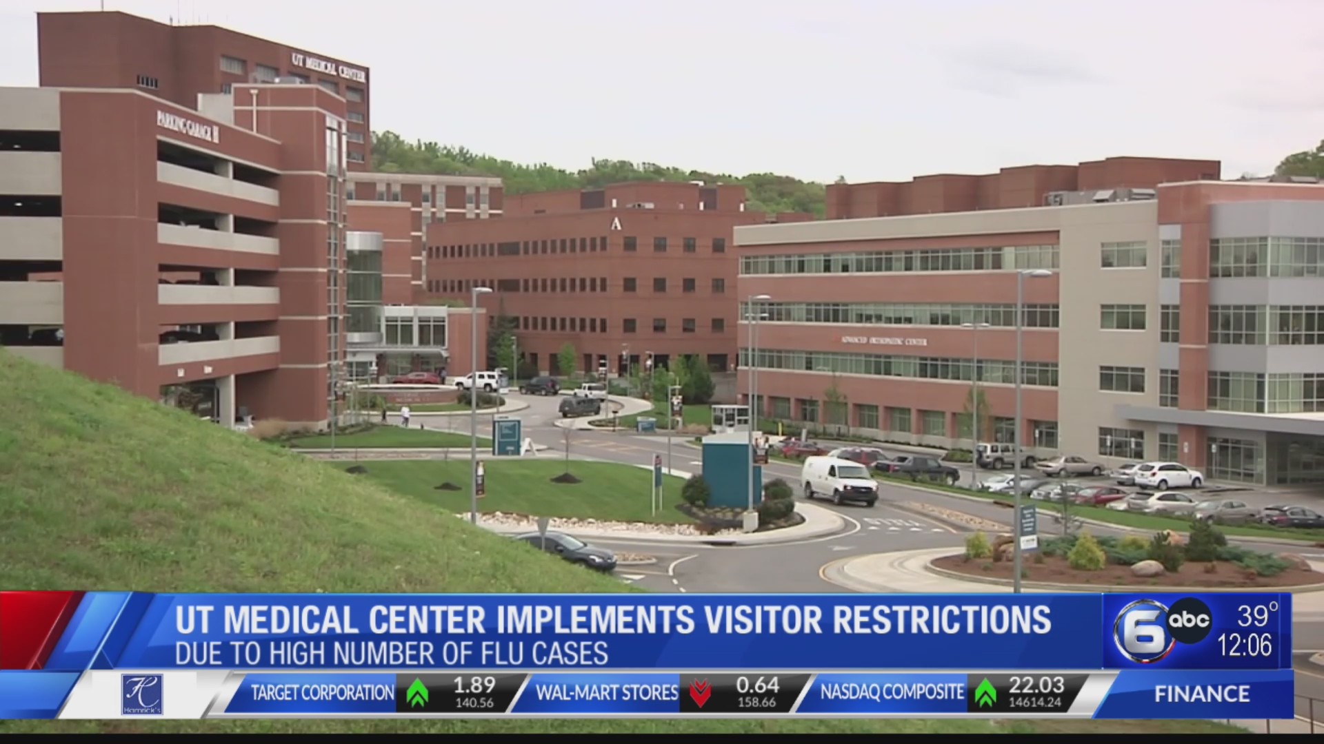 UT Medical Center implements visitor restrictions – WATE 6 On Your Side