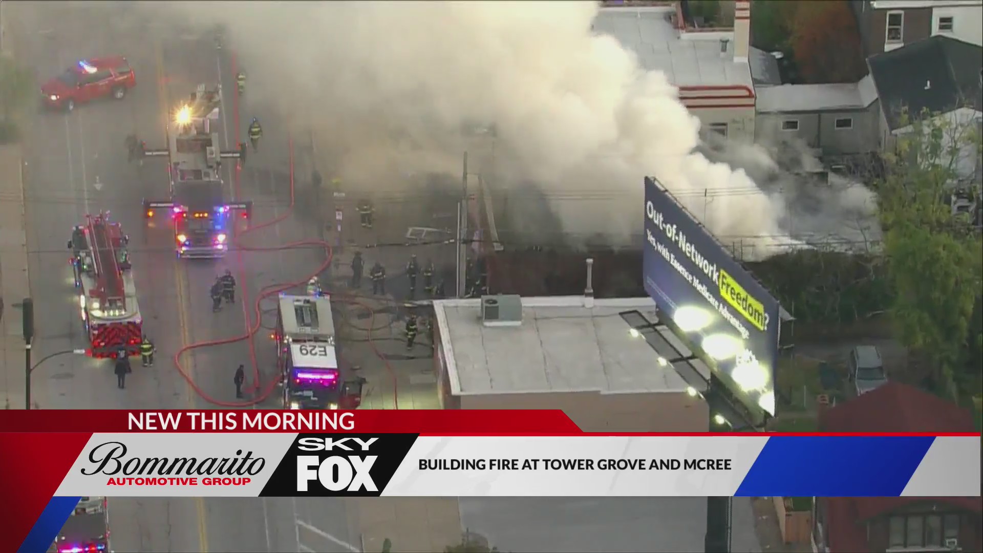 Building fire at Tower Grove and McCree – FOX 2