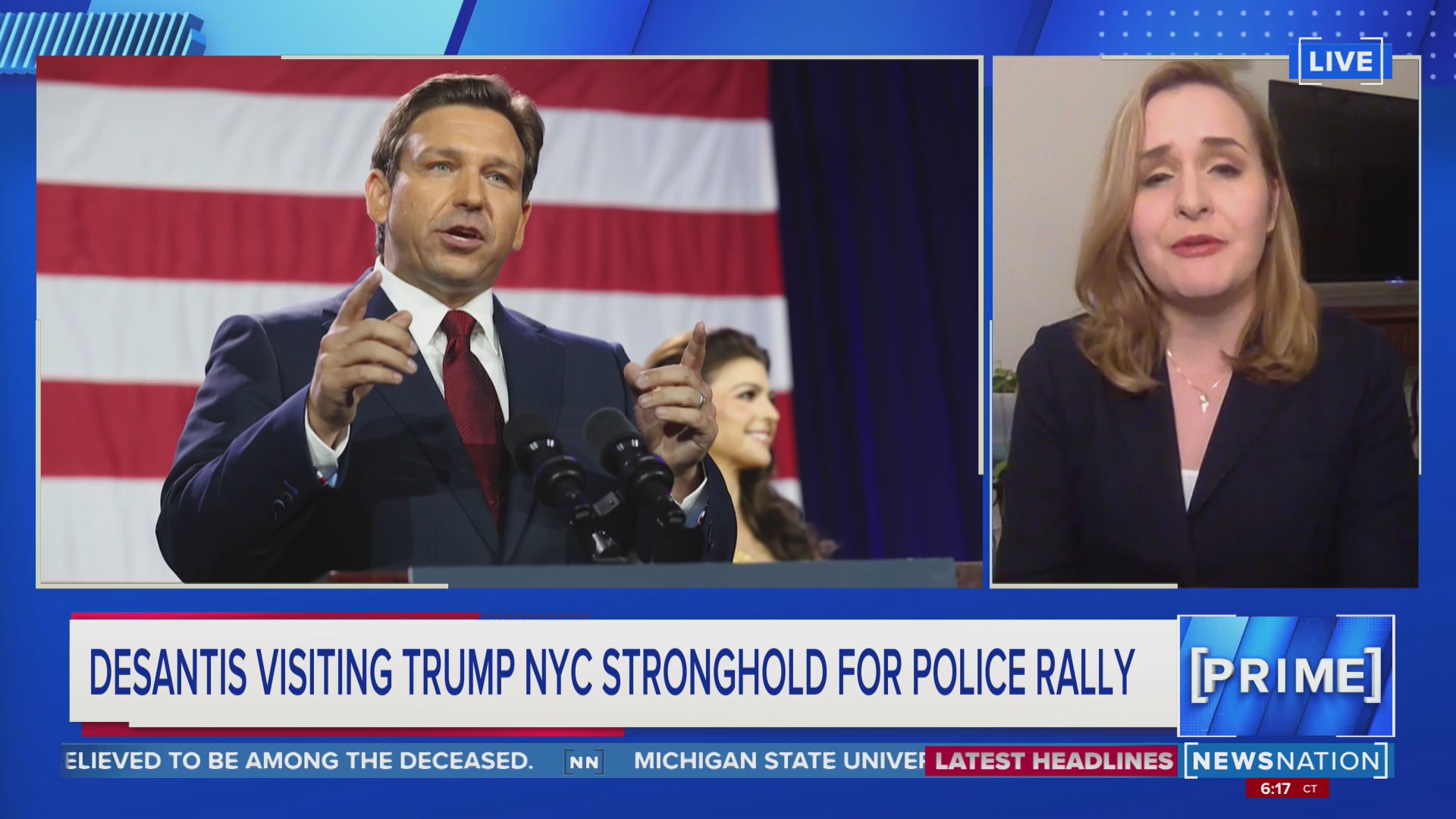 Ron DeSantis will be visiting Trump NYC stronghold for police rally ...