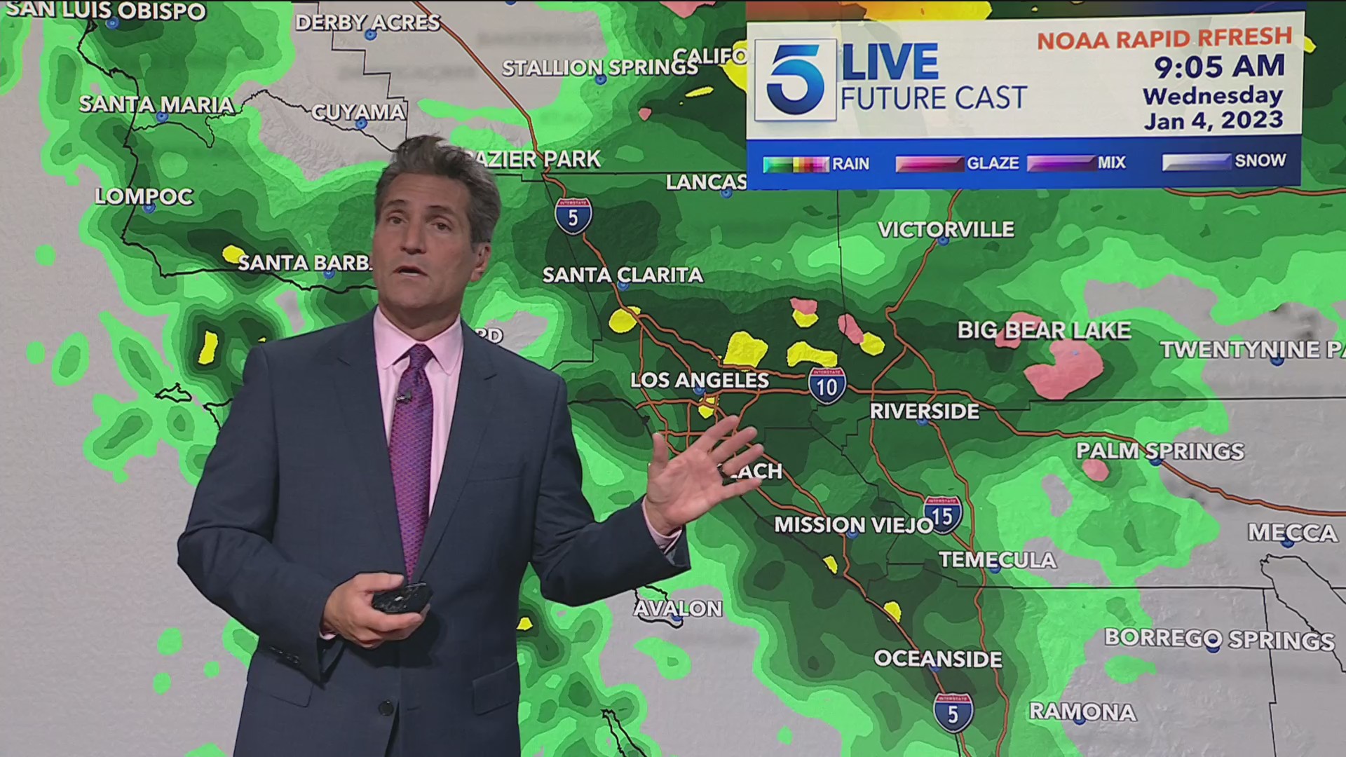 Overnight showers give SoCal a taste of what’s to come – KTLA