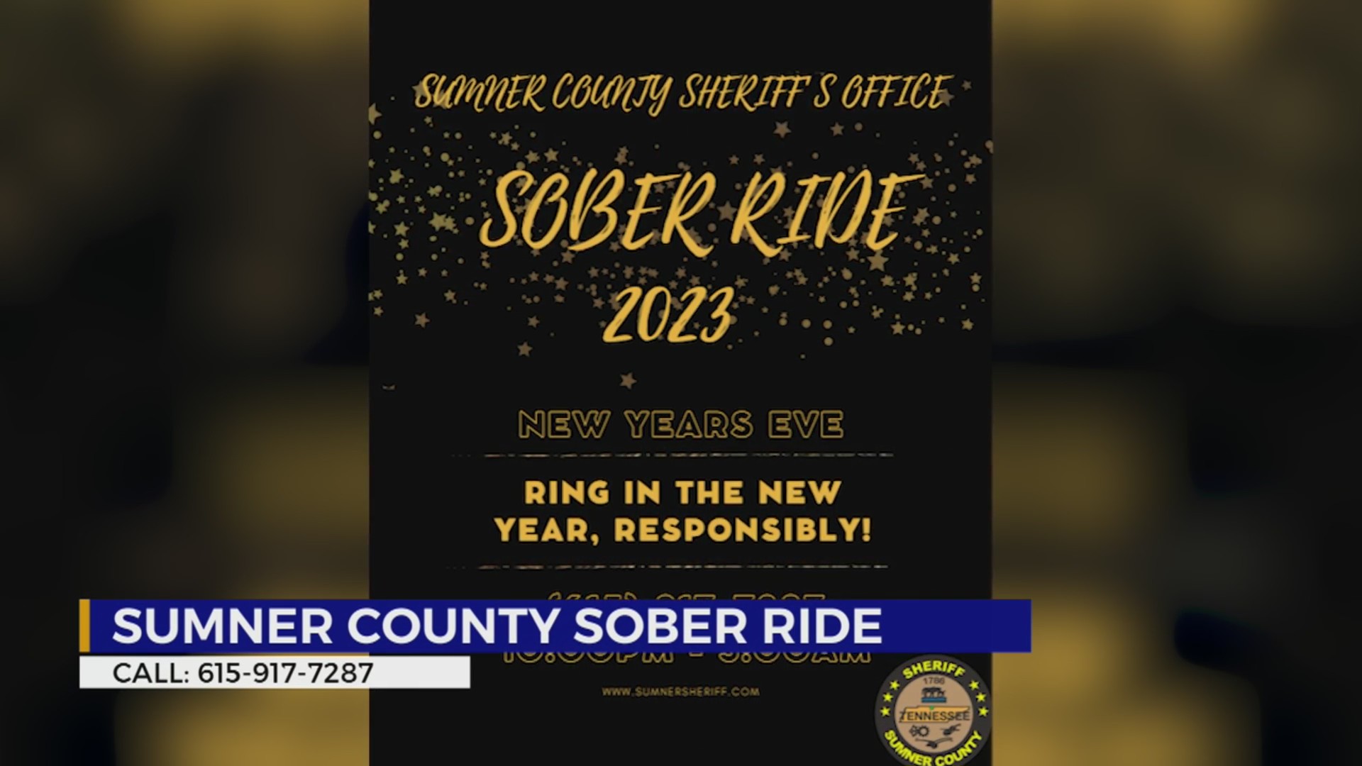 Sumner County Sheriff’s Office offers sober rides – WKRN News 2