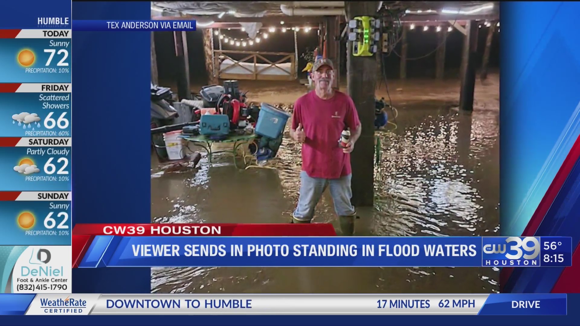 Multiple water rescues in Conroe, high water rescue, viewer photos of ...