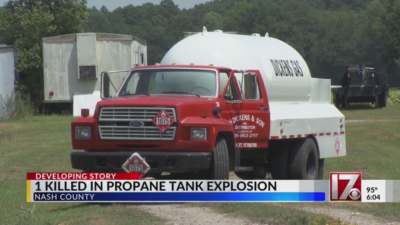 1 killed in propane tank explosion – CBS17.com