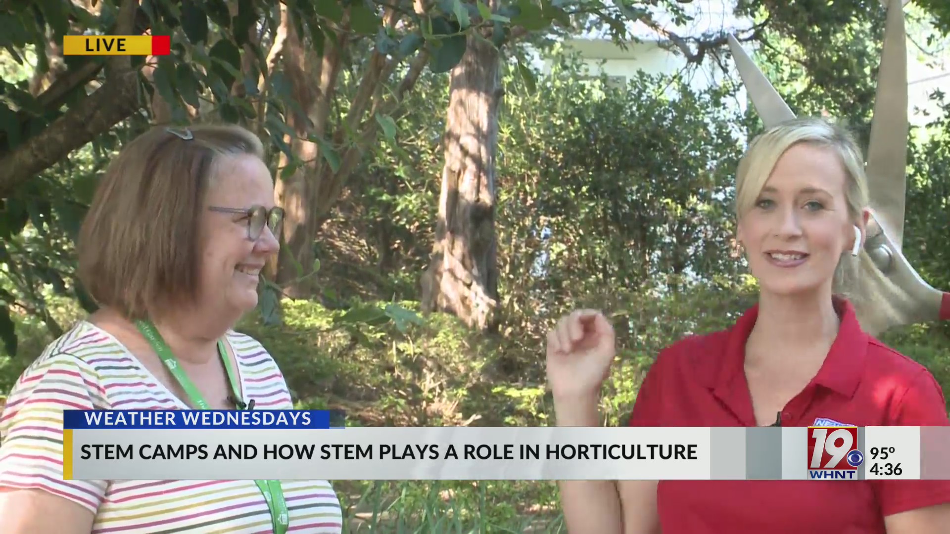 STEM Camps And How It Plays A Role In Horticulture | Weather Wednesday with Danielle Dozier ...
