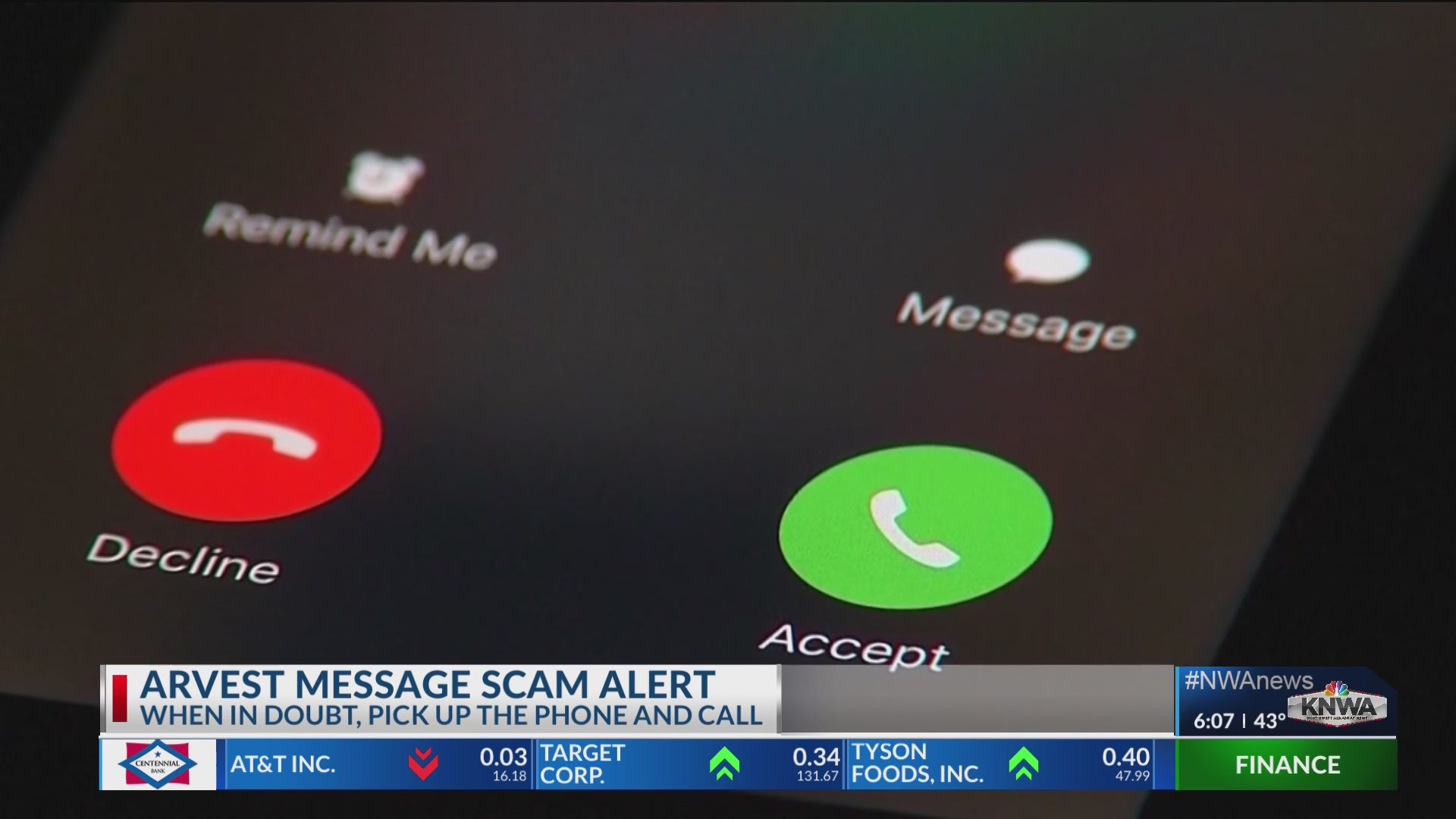 Arvest warns customers of text message scam – KOLR – OzarksFirst.com