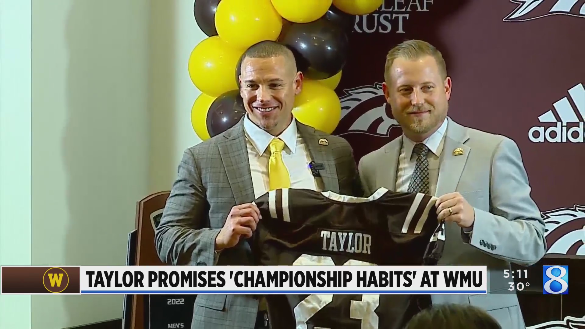 Taylor promises ‘championship habits’ at WMU – WOODTV.com