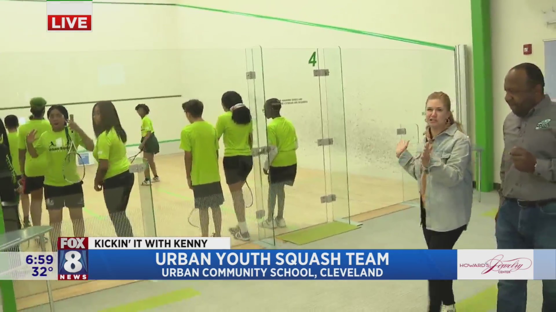 Urban Squash Cleveland uses game of squash to help kids succeed – Fox 8 Cleveland WJW