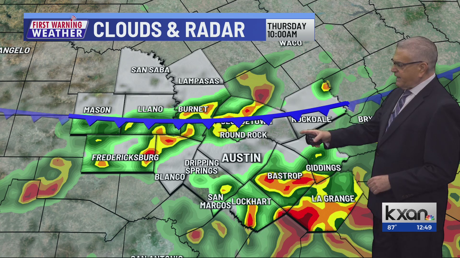 Tuesday Afternoon First Warning Weather – KXAN Austin