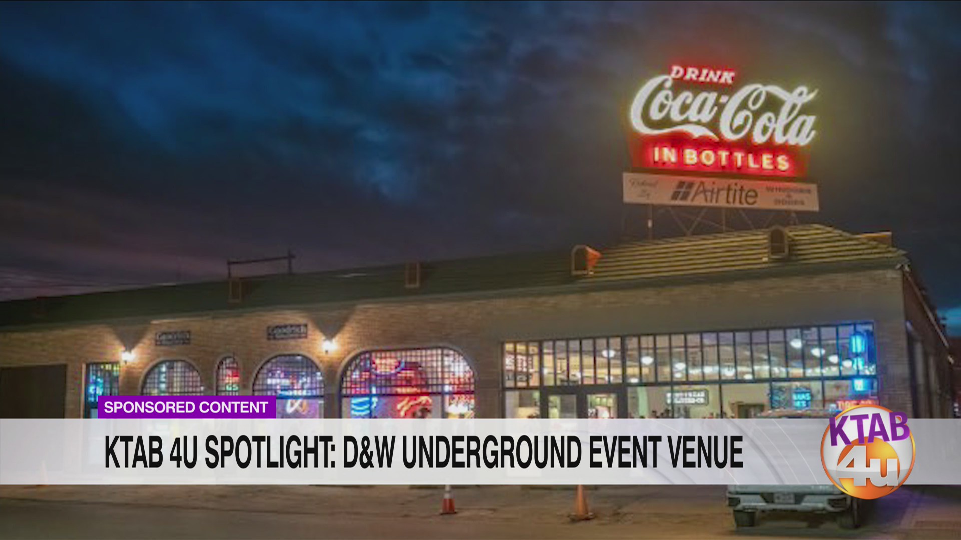 KTAB 4u Spotlight: D&W Underground Event Venue – KTAB ...