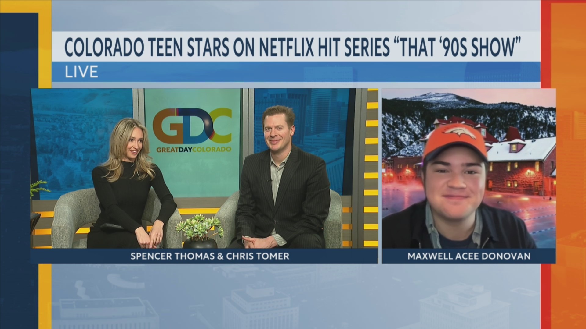Maxwell Acee Donovan: That 90s Show on Netflix – FOX31 Denver
