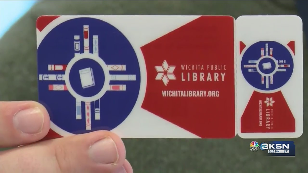 Wichita library card gets a makeover, 3 new options – KSN-TV