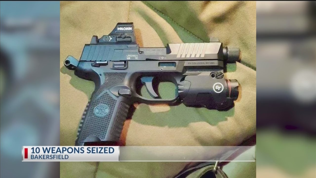 Man arrested for alleged weapons violations, suppressed assault rifle ...