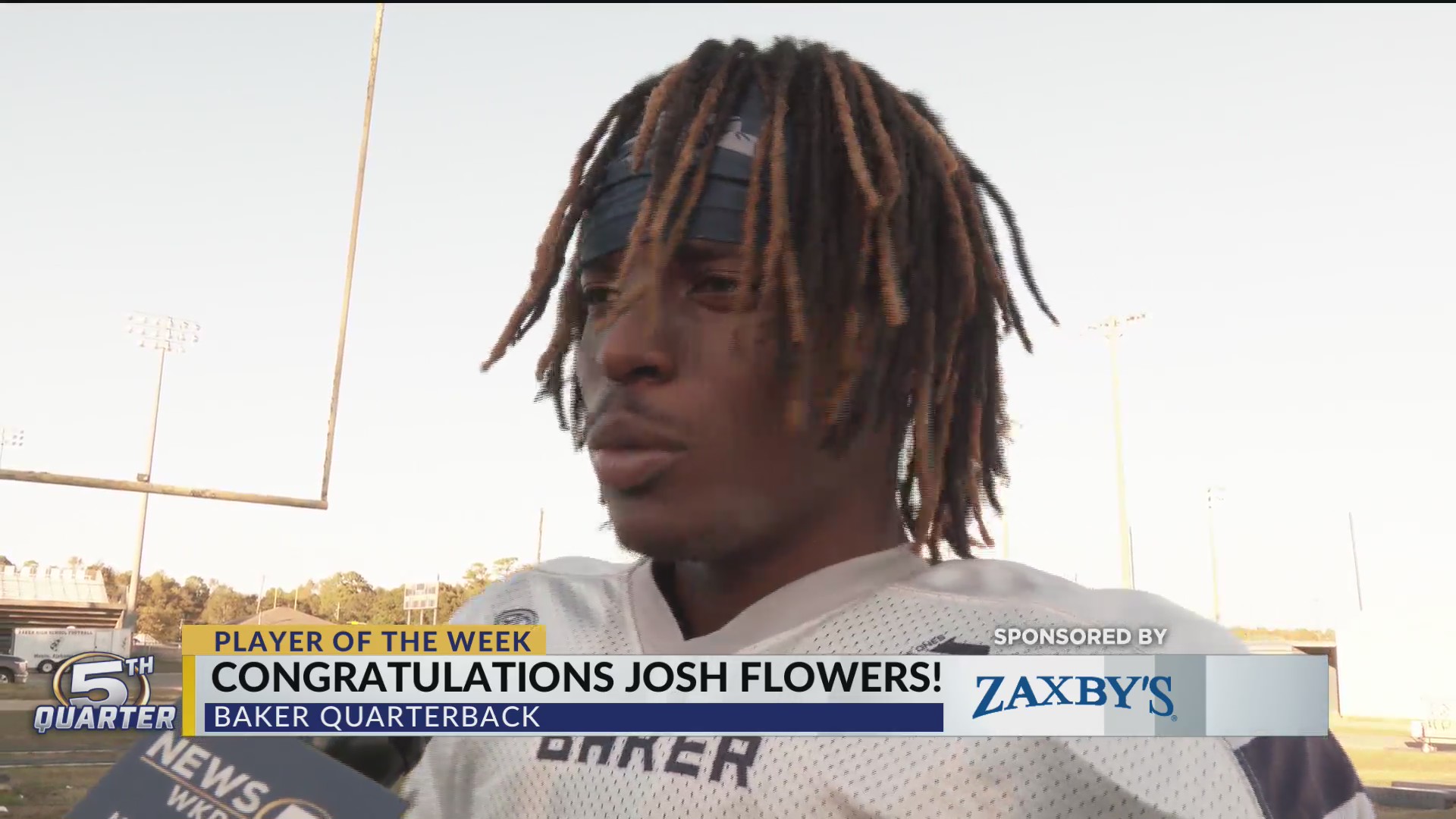 Zaxby’s Player of the Week: Josh Flowers, Baker QB – WKRG News 5