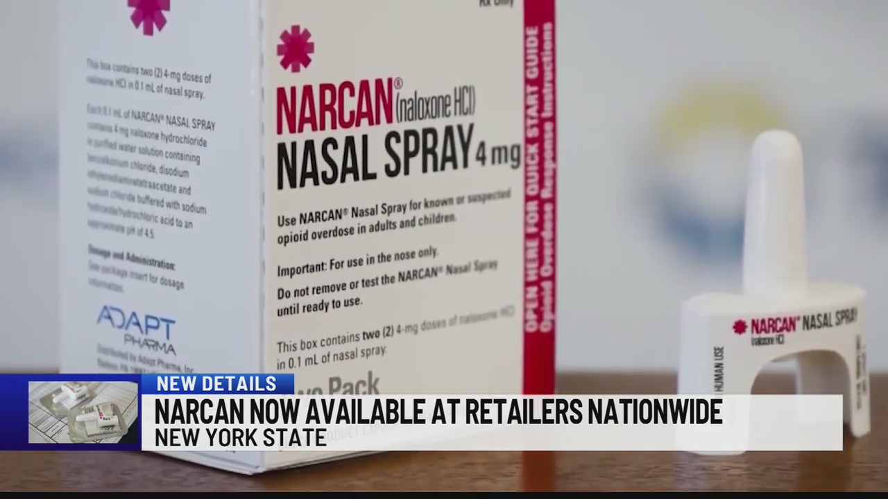 Narcan now available at retailers nationwide – NEWS10 ABC