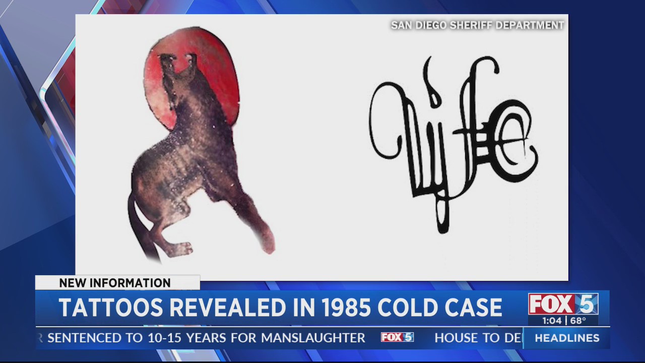 Tattoos revealed in 1985 cold case – FOX 5 San Diego & KUSI News