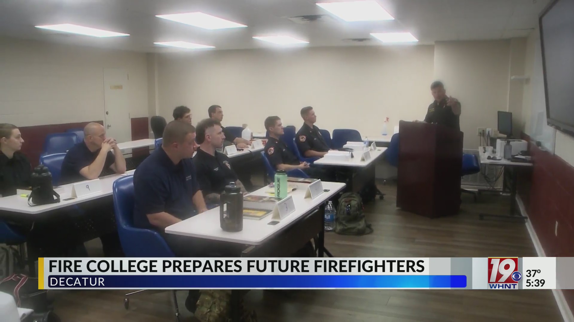 Decatur Fire and Rescue Begins Fire College Program | Jan. 26, 2023, 5: ...