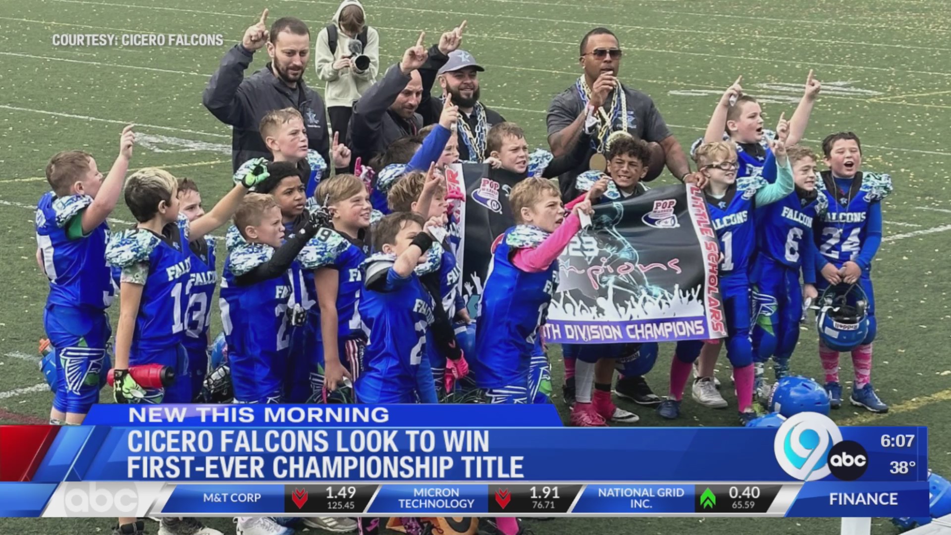 Cicero Falcons hope to make history in the Pop Warner Eastern Region ...