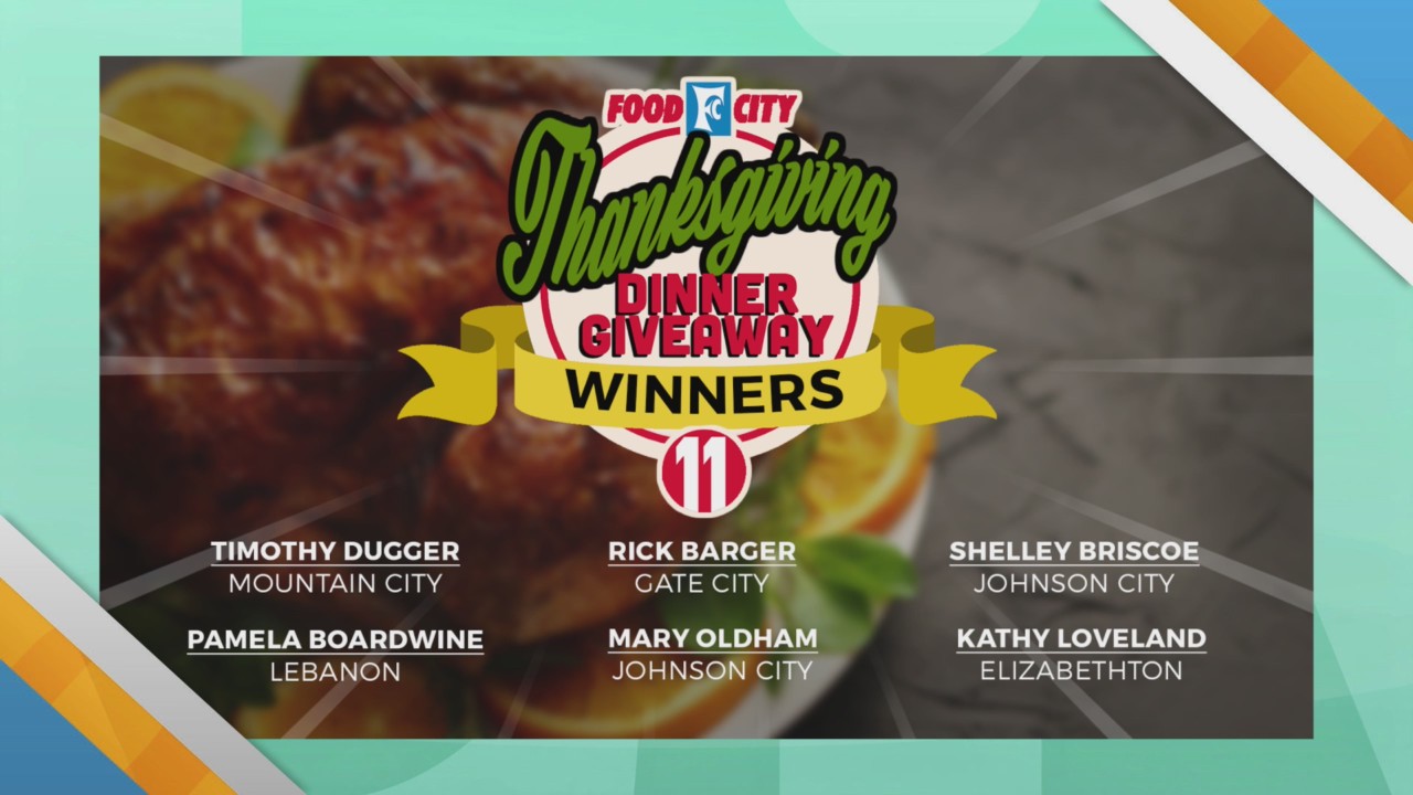 Daytime Tri-Cities announces winners of 2023 Thanksgiving Dinner ...