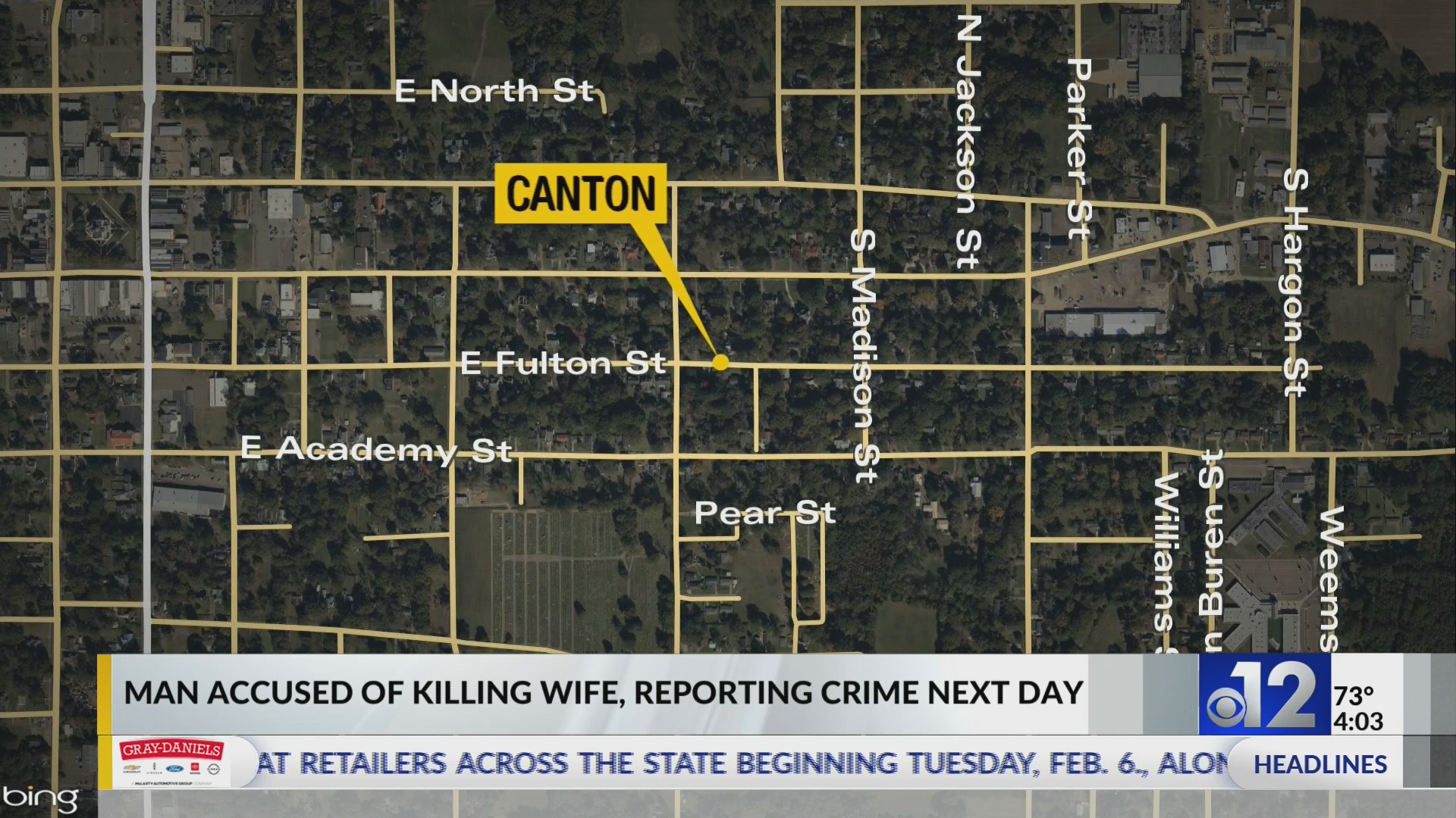 Canton man accused of killing wife, reporting crime next day – WJTV