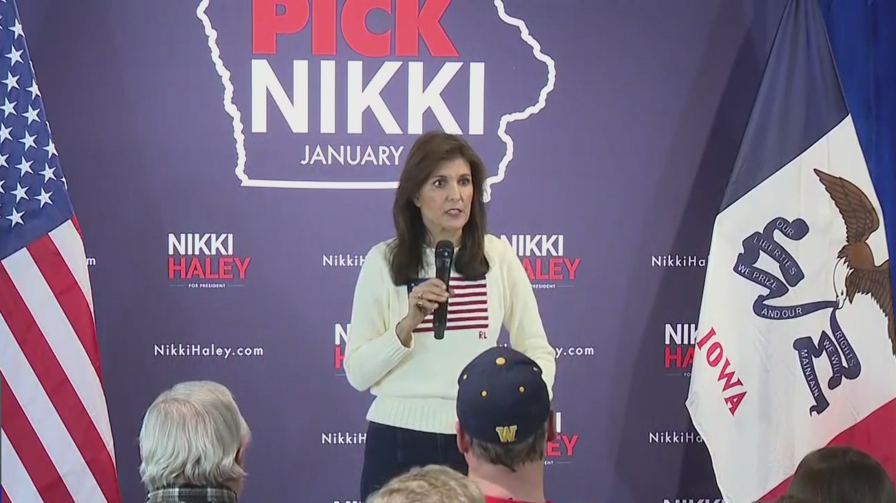 Haley gains ground in poll ahead of Iowa caucuses | Morning in America ...