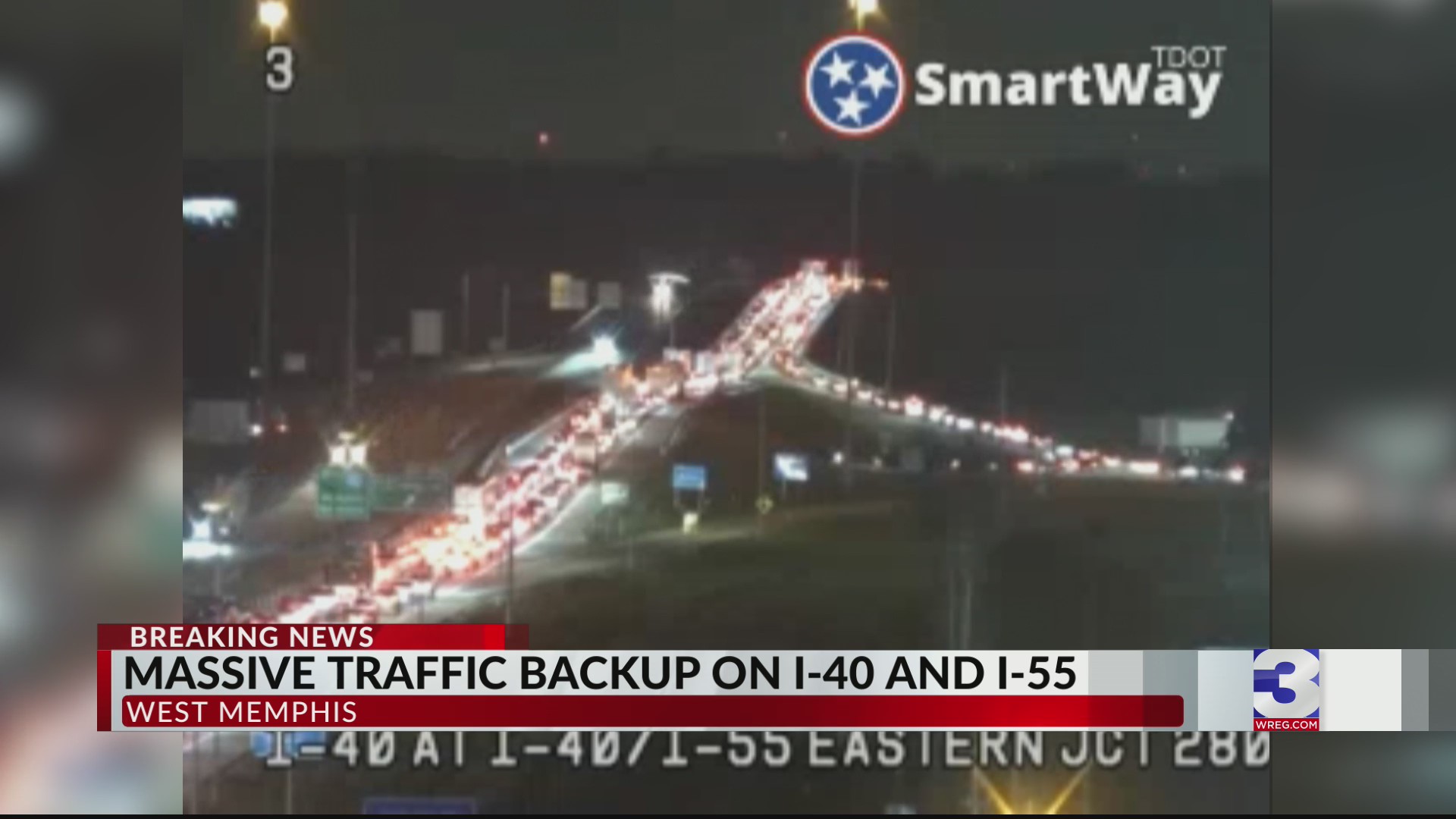 I-40 and I-55 backed up due to eclipse traffic, ARDOT says – WREG.com