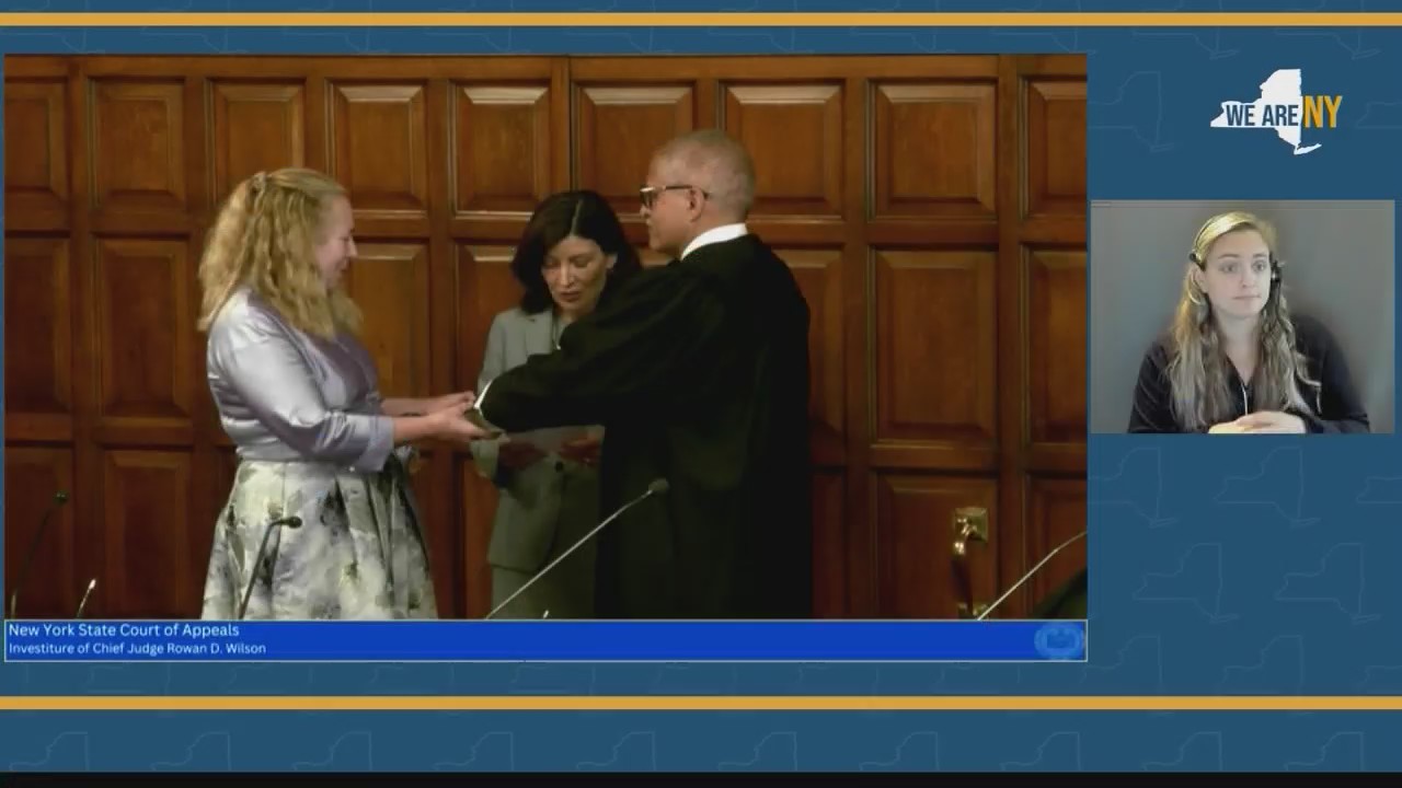 Chief Judge Rowan Wilson takes oath – NEWS10 ABC