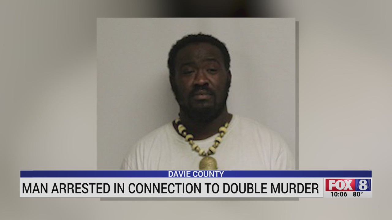 Man arrested in connection to Davie County double-murder – FOX8 WGHP