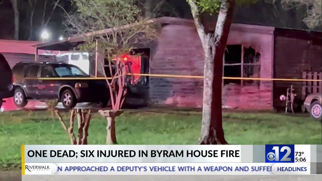 One dead, six injured in Byram house fire – WJTV