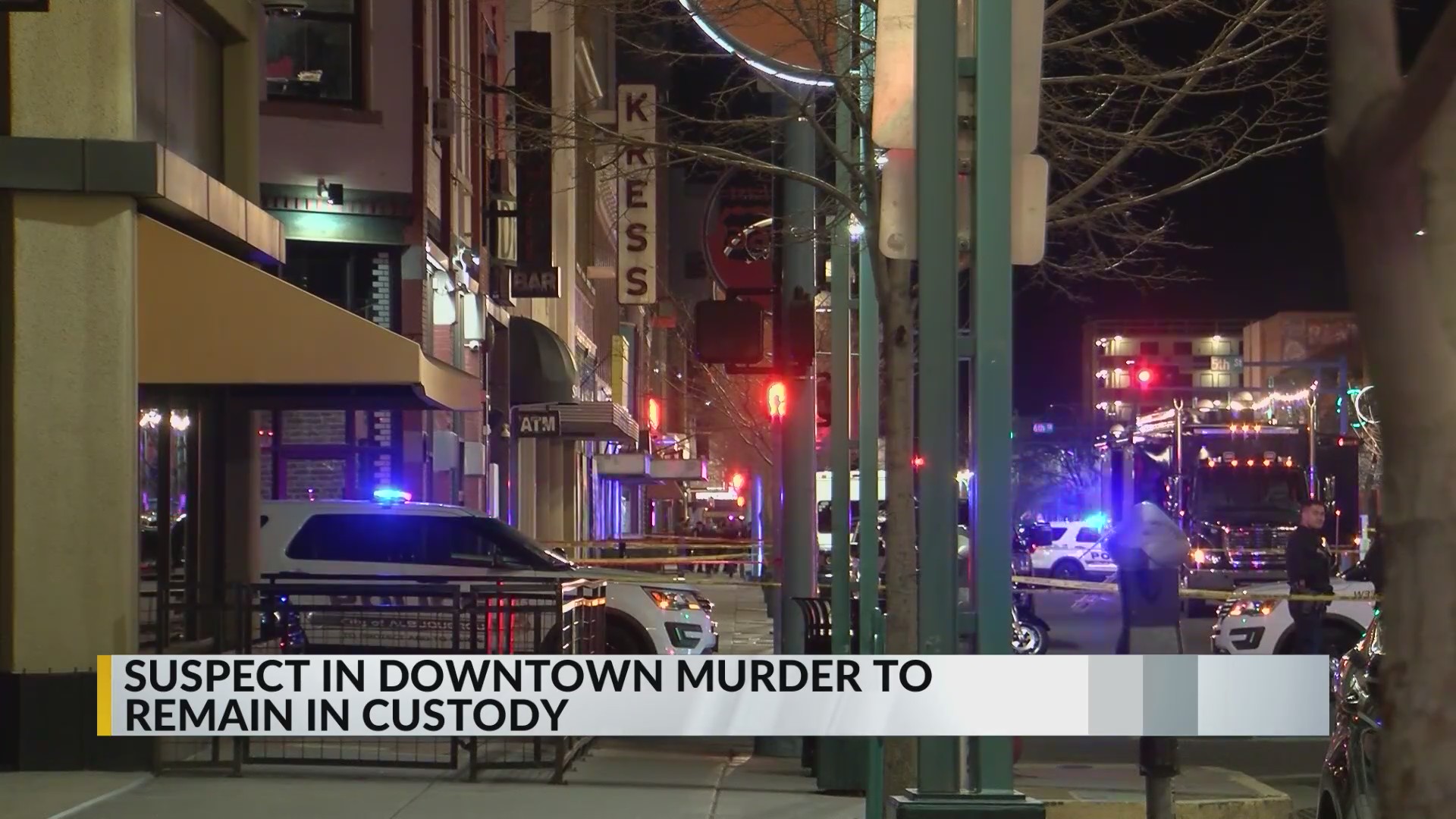 Man charged in downtown Albuquerque murder to stay behind bars – KRQE ...